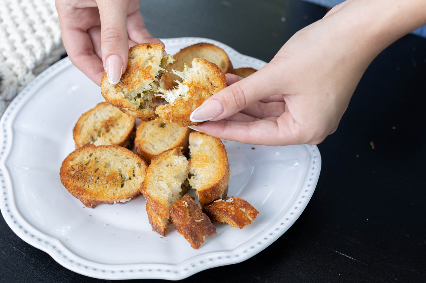 Mini Grilled Cheese Pesto Sandwiches - Sweet Grass Dairy