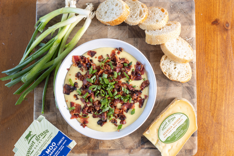 Hot Bacon Cheese Dip - Sweet Grass Dairy